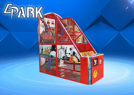 Indoor Hoop Dreams Arcade Basketball Game Machine / Automatic Out Ball Game Machine