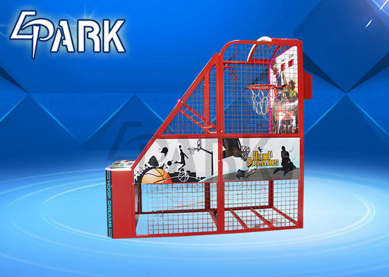 Indoor Hoop Dreams Arcade Basketball Game Machine / Automatic Out Ball Game Machine
