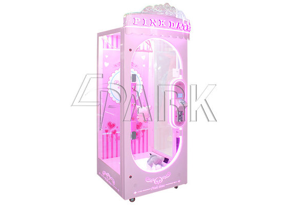 Crane Claw Gift Vending Machine Pink Date Cut Prize Easy To Maintain