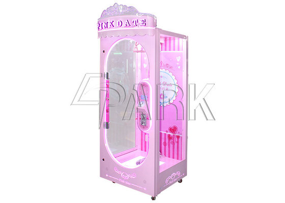 Crane Claw Gift Vending Machine Pink Date Cut Prize Easy To Maintain