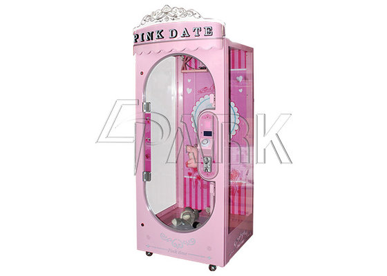 Crane Claw Gift Vending Machine Pink Date Cut Prize Easy To Maintain