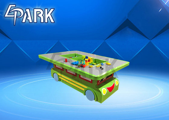 Safety Amusement Game Machines Cartoon Building Block Puzzle Games 1-8  Player