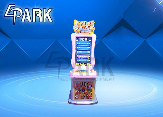 Subway parkour running kids game, coin operated parkour game machine