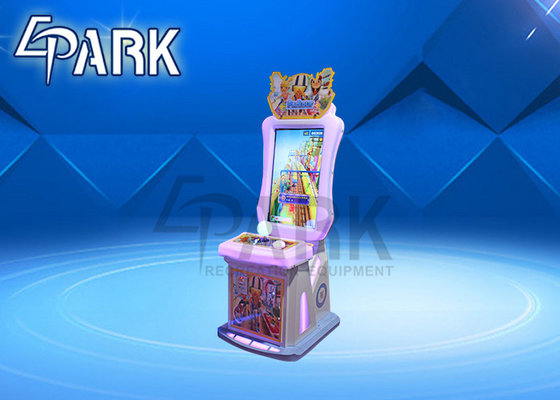 Subway parkour running kids game, coin operated parkour game machine