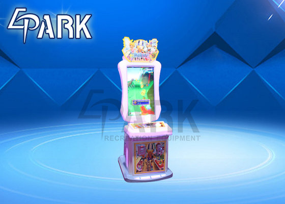 Subway parkour running kids game, coin operated parkour game machine