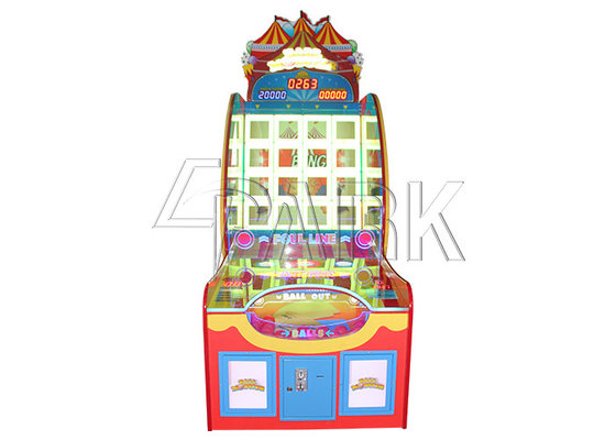 Luxury Amusement Game Machines / Basketball Simulation Game Machine With Ticket Function