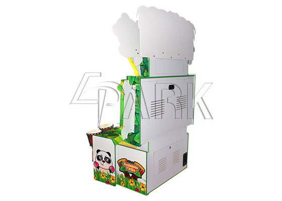 Cute Amusement Game Machines / Tambourine Tribe Child - Parents Interactive Hit Drum Game Machine