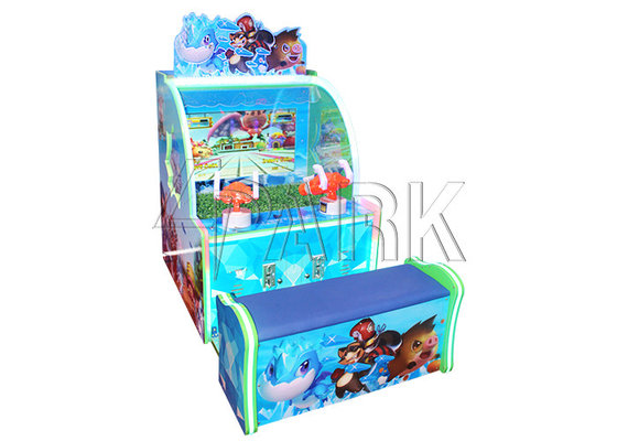 220V 550W Amusement Game Machines / Carnival Double Player Shooting Water Arcade Game Equipment