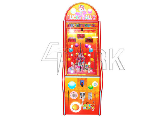 Cute Lucky Ball Amusement Game Machines / Lottery Ticket Machine