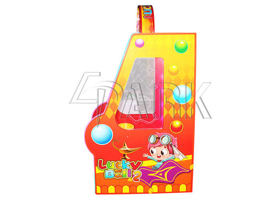 Cute Lucky Ball Amusement Game Machines / Lottery Ticket Machine