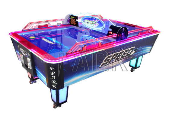 4 Player Coin Operated Game Machine 8 MM Acrylic Material Speed Hockey Table