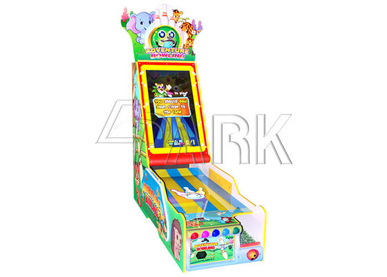 Bowling alley simulation indoor playground shooting ball redemption ticket arcade video game machine