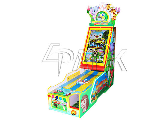 Bowling alley simulation indoor playground shooting ball redemption ticket arcade video game machine