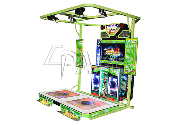 Arcade Dance Video Game Machine 2 Player For Entertainment Hall /  Home