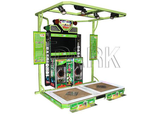 Arcade Dance Video Game Machine 2 Player For Entertainment Hall /  Home