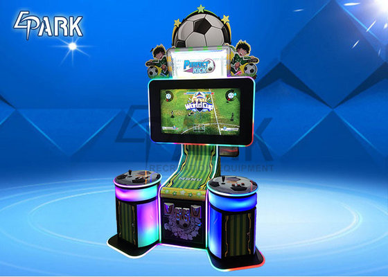Amusement park commercial football/soccer arcade game machine reality simulator for gym equipment