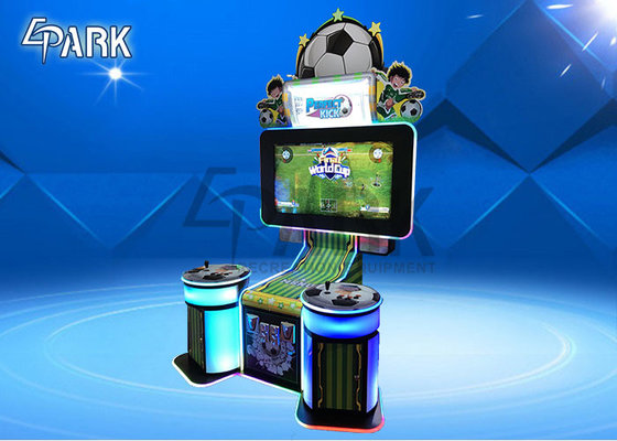 Amusement park commercial football/soccer arcade game machine reality simulator for gym equipment