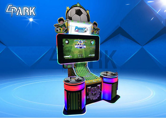 Amusement park commercial football/soccer arcade game machine reality simulator for gym equipment