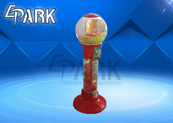 Game Center Kids Gashapon Vending Machine Automatic Capsule Toys Red And Yellow