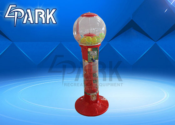 Game Center Kids Gashapon Vending Machine Automatic Capsule Toys Red And Yellow