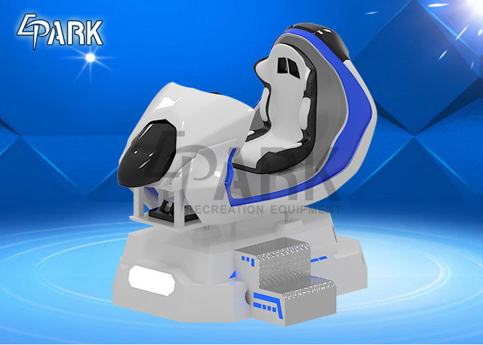 9D VR Racing Car Simulator 3DOF Motion Electric Platform / Virtual Reality Equipment With GFRP Material