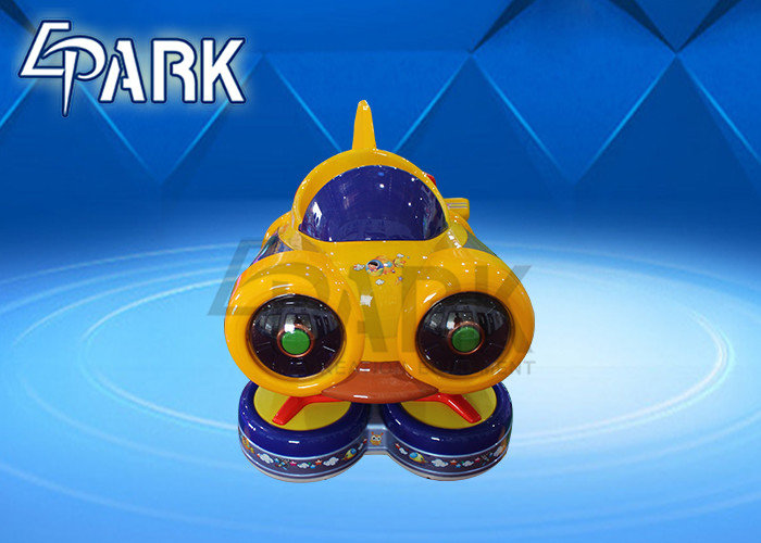 1 Player Spaceship Kiddy Ride Machine Video Game For Shopping Mall