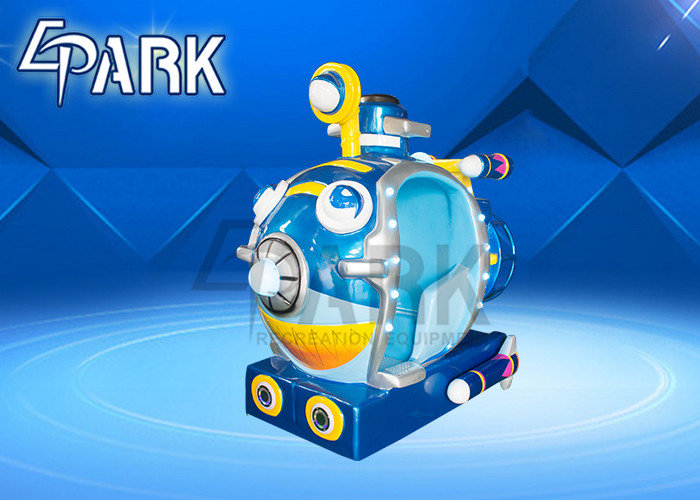 Kiddie Ride Submarine Coin Operated Swing Car Game Machine For Shopping Mall