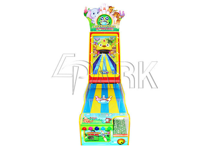 Bowling alley simulation indoor playground shooting ball redemption ticket arcade video game machine