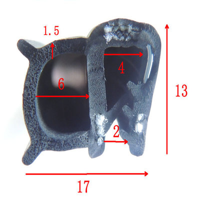 Rubber Cabinet Door Seal Switch Cabinet Door For Electrical Enclosures
