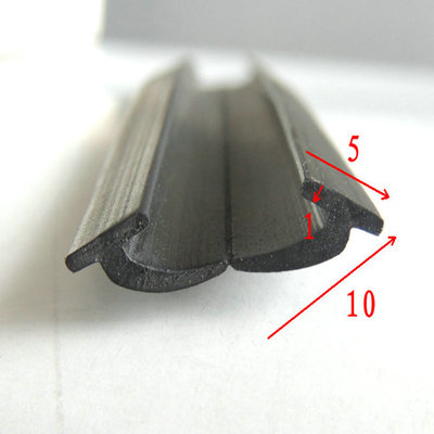 Silicone Extrusion Door Rubber Seal Industrial Anti-shake With Lube Resistance