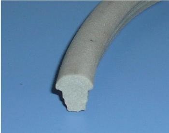 Extruded Sponge Gasket Silicone Sponge Extrusion for Automotive , Machinery