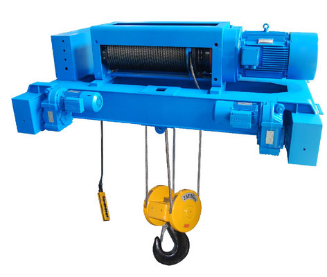 Motor Protection IP54 Custom Double Girder Electric Steel Wire Rope Hoists SH Type