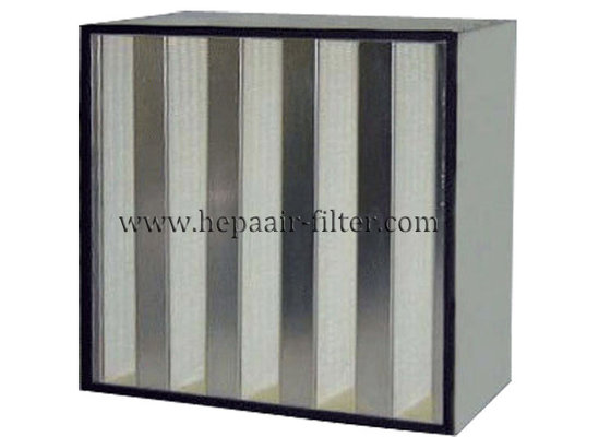 Compact V Bank Cleanroom Air Filters