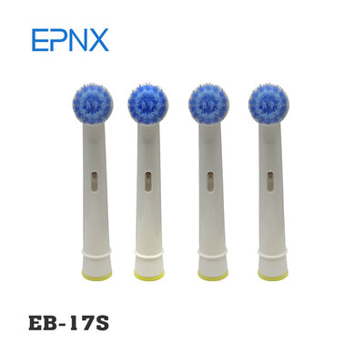 1set/4pcs EB-17S electric toothbrush head clean type rotating vibrating electric toothbrush head