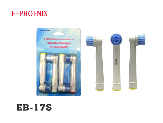 1set/4pcs EB-17S electric toothbrush head clean type rotating vibrating electric toothbrush head