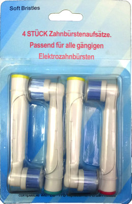 1set/4pcs EB-17S electric toothbrush head clean type rotating vibrating electric toothbrush head