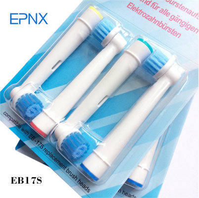 1set/4pcs EB-17S electric toothbrush head clean type rotating vibrating electric toothbrush head