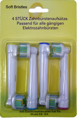 1set/4pcs EB-18A electric toothbrush head SB-18A electric toothbrush head match model Oral-B