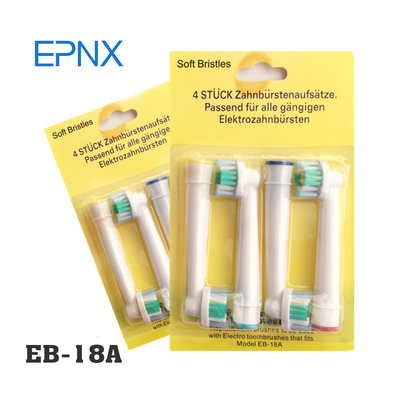 1set/4pcs EB-18A electric toothbrush head SB-18A electric toothbrush head match model Oral-B