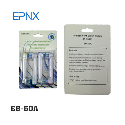 1set/4pcs EB-50A electric toothbrush head SB-50A electric toothbrush head neutral whitening type