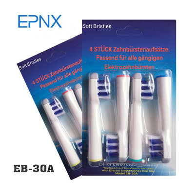 1set/4pcs EB-30A electric toothbrush head SB-30A rotating vibrating toothbrush head double effect
