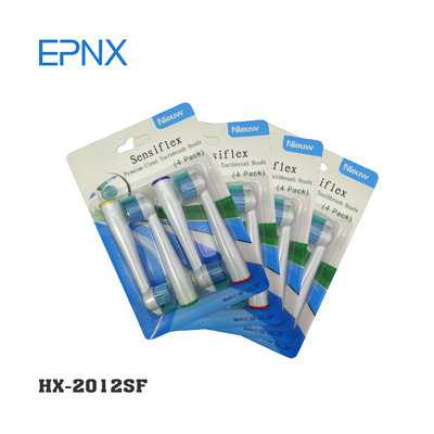 1set/4pcs HX-2012SF double-head match HX1610 electric toothbrush head 2012 toothbrush head