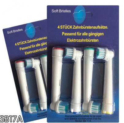 1set/4pcs SB-17A electric toothbrush head neutral EB-17A rotating electric toothbrush head