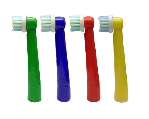 1set/4pcs SB-17A-GLD colorful electric toothbrush head replaceable rotating toothbrush head