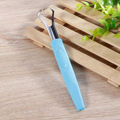 Stainless Steel Tongue Scraper Cleaner Fresh Breath Tongue Scrapers Medical Grade Metal Tongue Scraping Cleaner