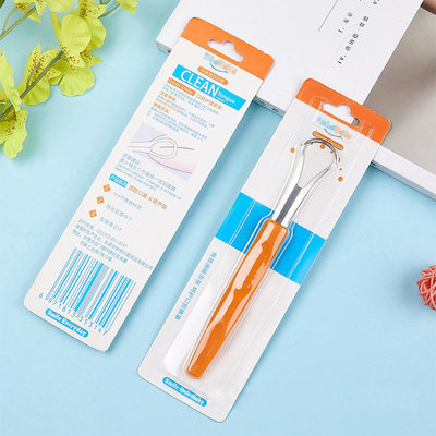 Factory OEM Made Scrape Your Tongue Daily Tongue Scraper BPA Free 100% Recyclable Gag Proof Fresh Breath