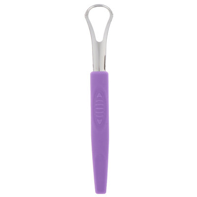 Custom China Supply Metal Stainless Steel Tongue Scraper Get Rid of Bacteria and Bad Breath for Kids