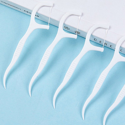 Complete Clean Floss Picks Back Teeth Removes Food & Plaque 100 Count