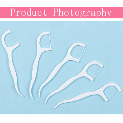 Floss Pick No Break Floss and Toothpick Best Disposable Oral Dental Care Floss 100pcs(pack 1)