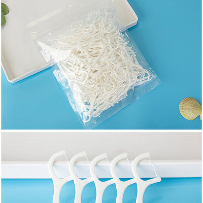 Fast Delivery Good Quality 100 Count,No Break Advanced Floss Picks Dental Floss (100 Pcs)